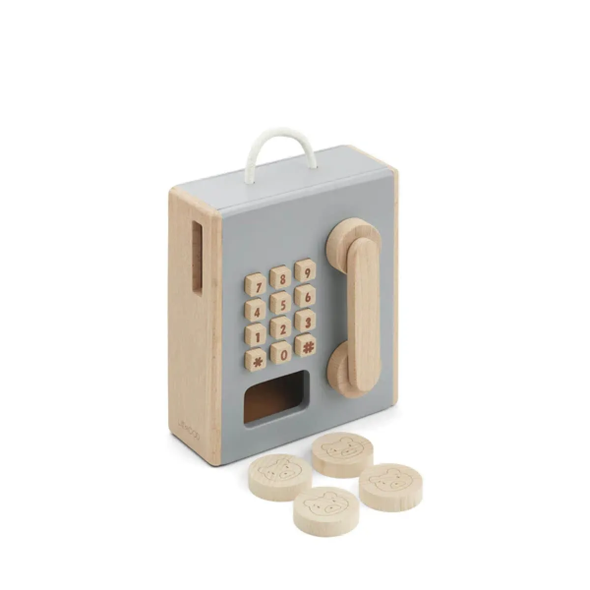 Telefon cu fise din lemn Liewood - Colorada